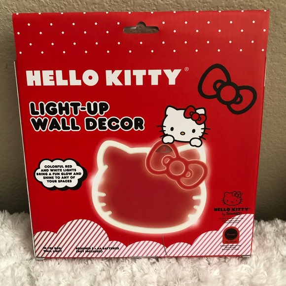Hello Kitty | Accents | Hello Kitty Lightup Wall Decor New In Box ...